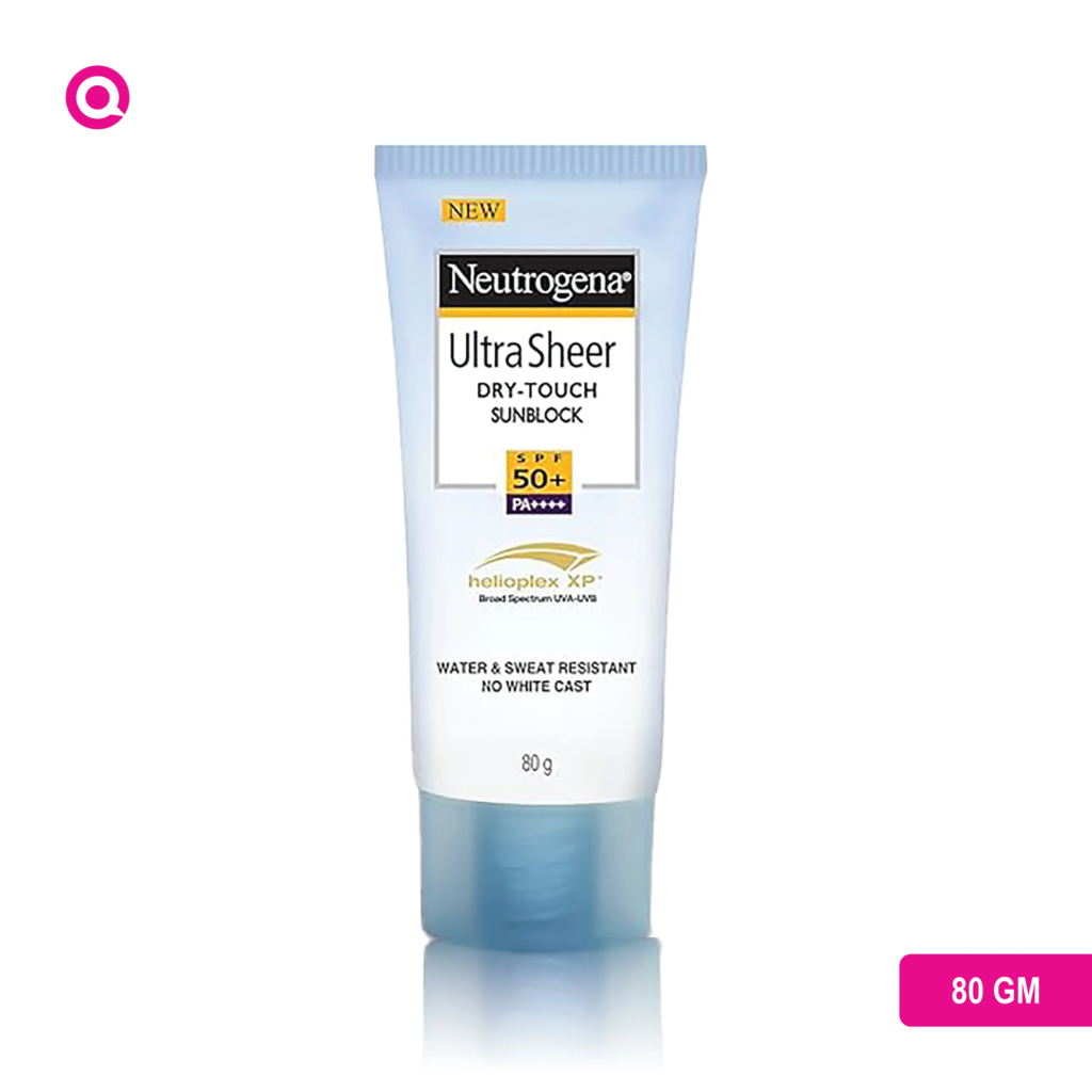 Neutrogena Ultra Sheer Dry-Touch Sunblock SPF50+ PA++++ 80gm - OSQOO